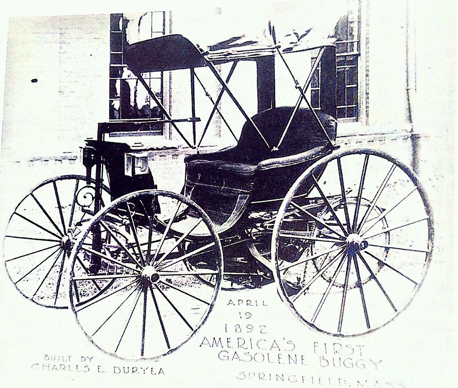 Sam's Auto Blog: DURYEA - America's First Automobile