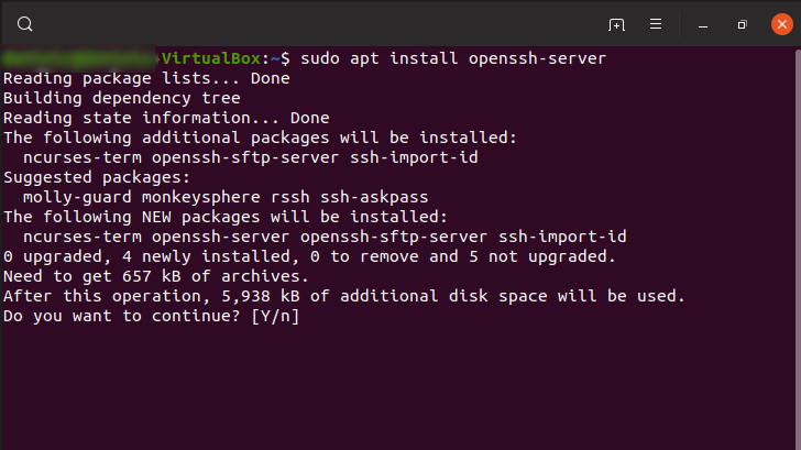 dominoc925: Setup an Ubuntu VM instance on a Windows host for remote ssh access