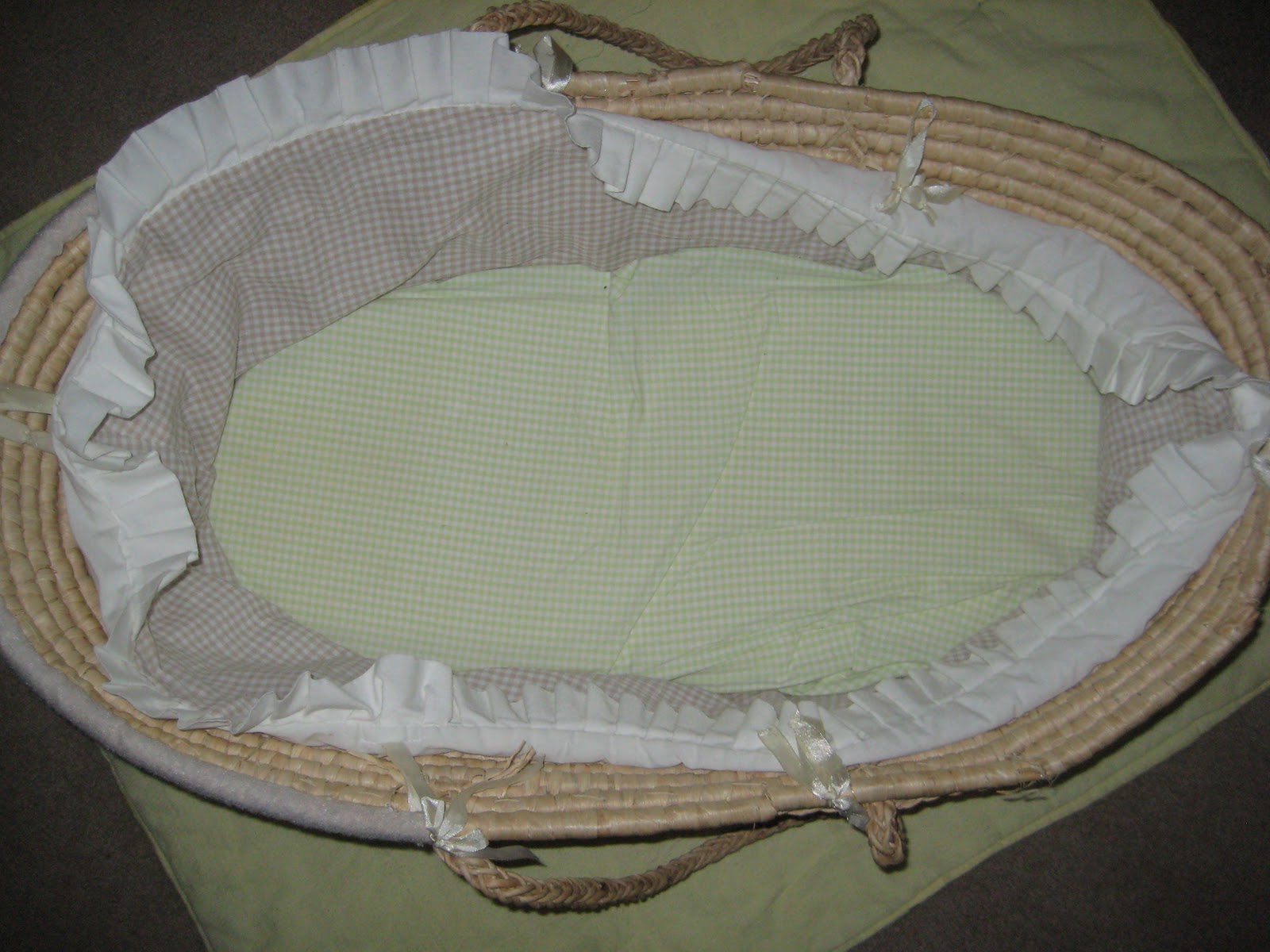 Moments of Timeless Treasures: Recovering a moses basket