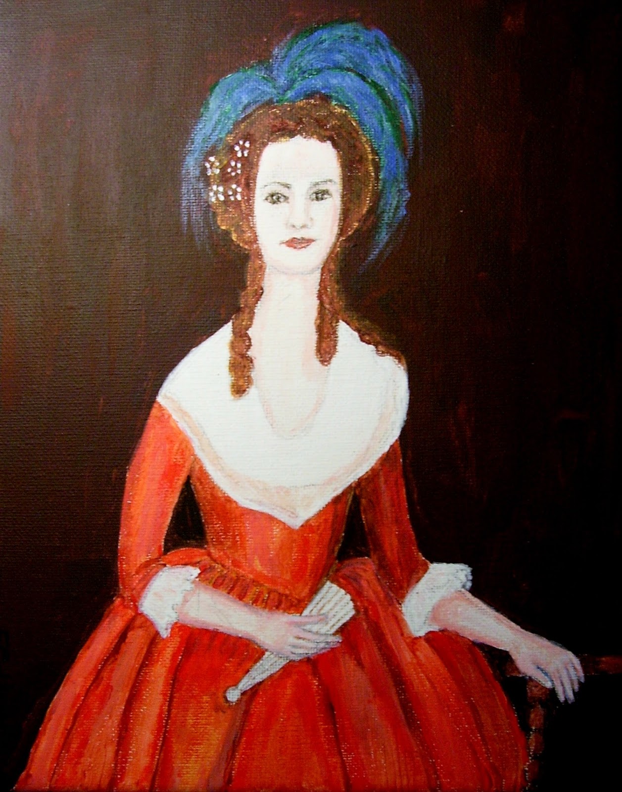 Fran Caldwell at Home - Original Naive Folk Art: "The Commander" Faux ...