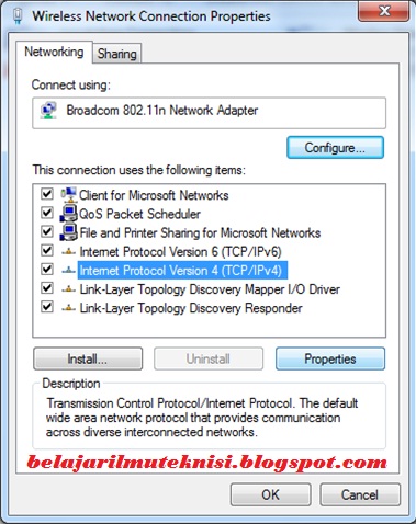 Cara mensetting IP address Pada jaringan LAN Dan Wireless ~ Belajar ...