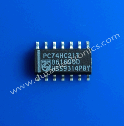 SUPPLIER INTEGRATED CIRCUIT BOARD ( IC ): IC PC74HC21T SMD-14PIN