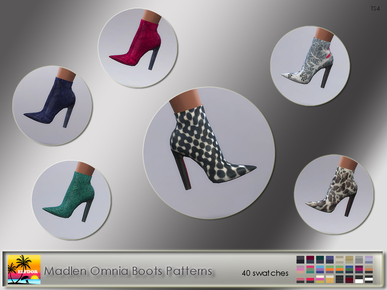 Madlen Omnia Boots Patterns - ELFDOR