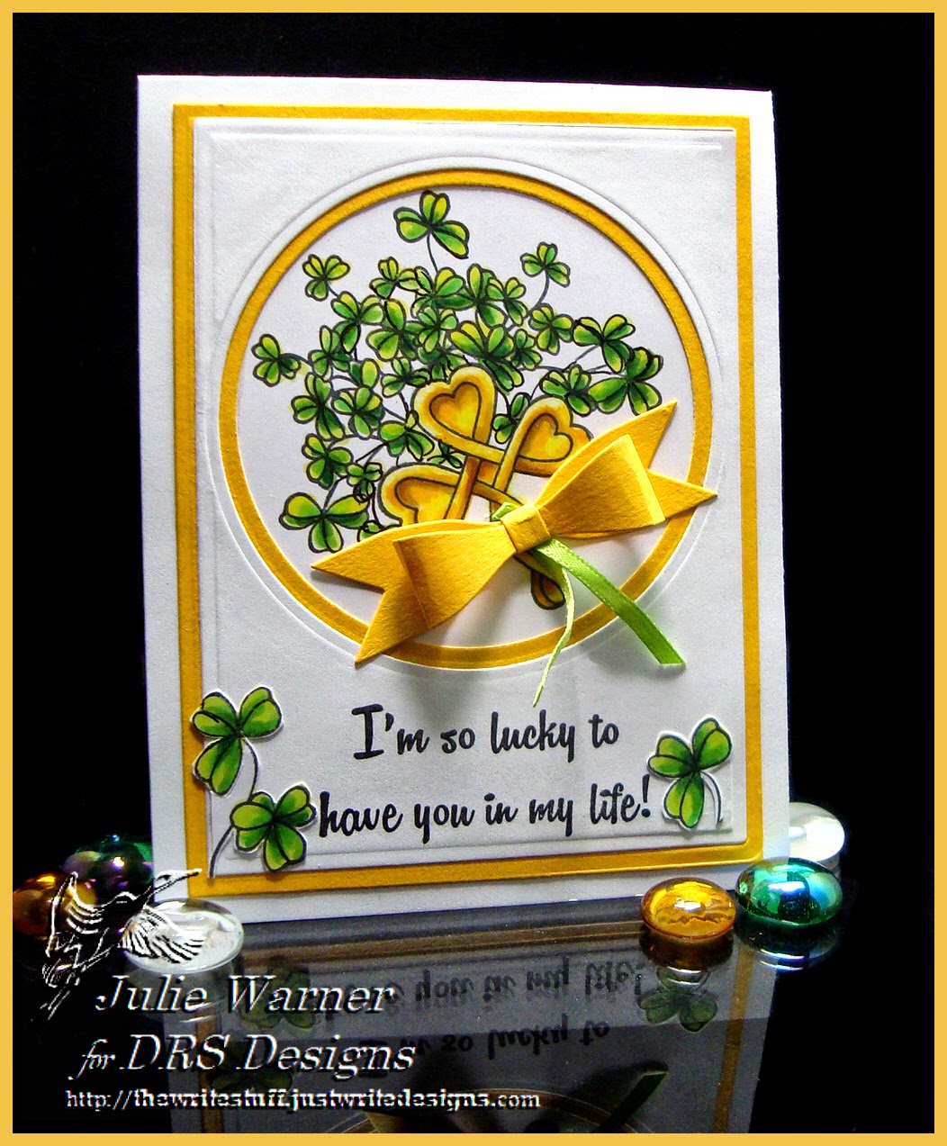 DRS Designs Rubber Stamps: Shamrock Bouquet