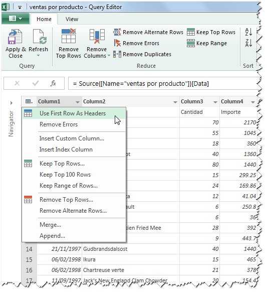 Jld Excel En Castellano Usar Microsoft Excel Eficientemente Usos Del Power Query Combinar