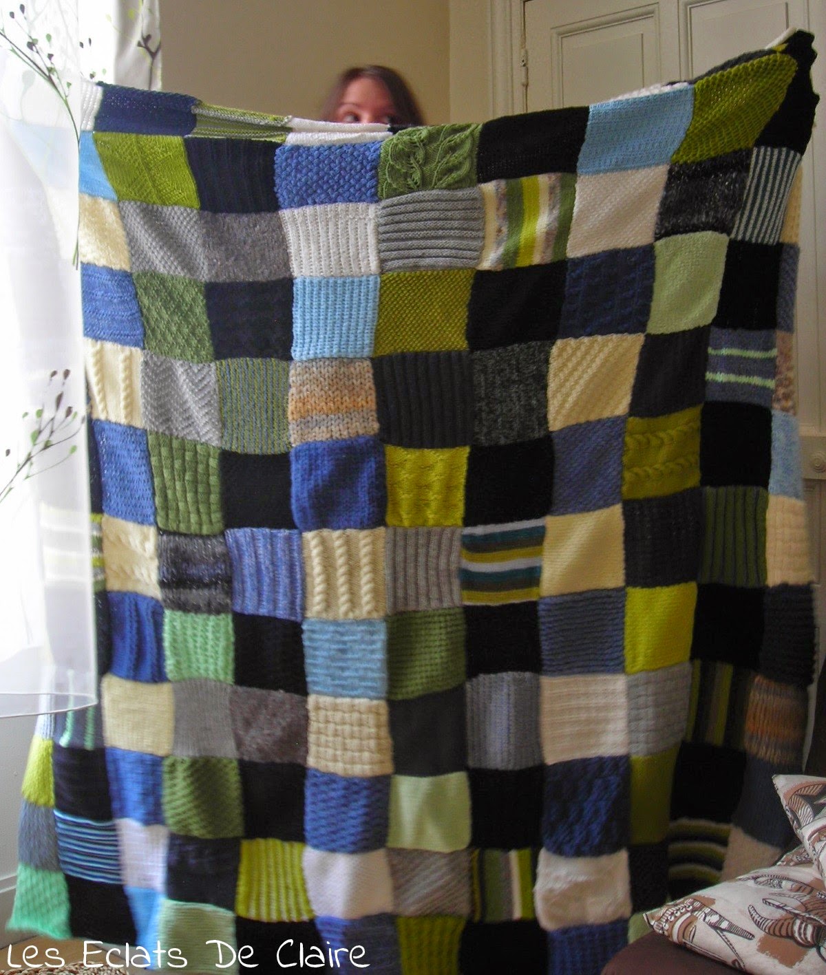 Claire dans tous ses éclats... : Plaid "Snug as a bug in a rug"