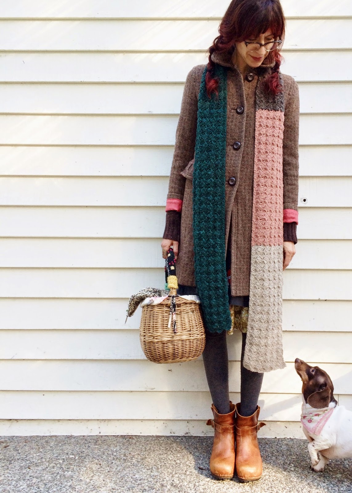 dottie angel: a 'woolly & warm & tres long' scarf recipe ...