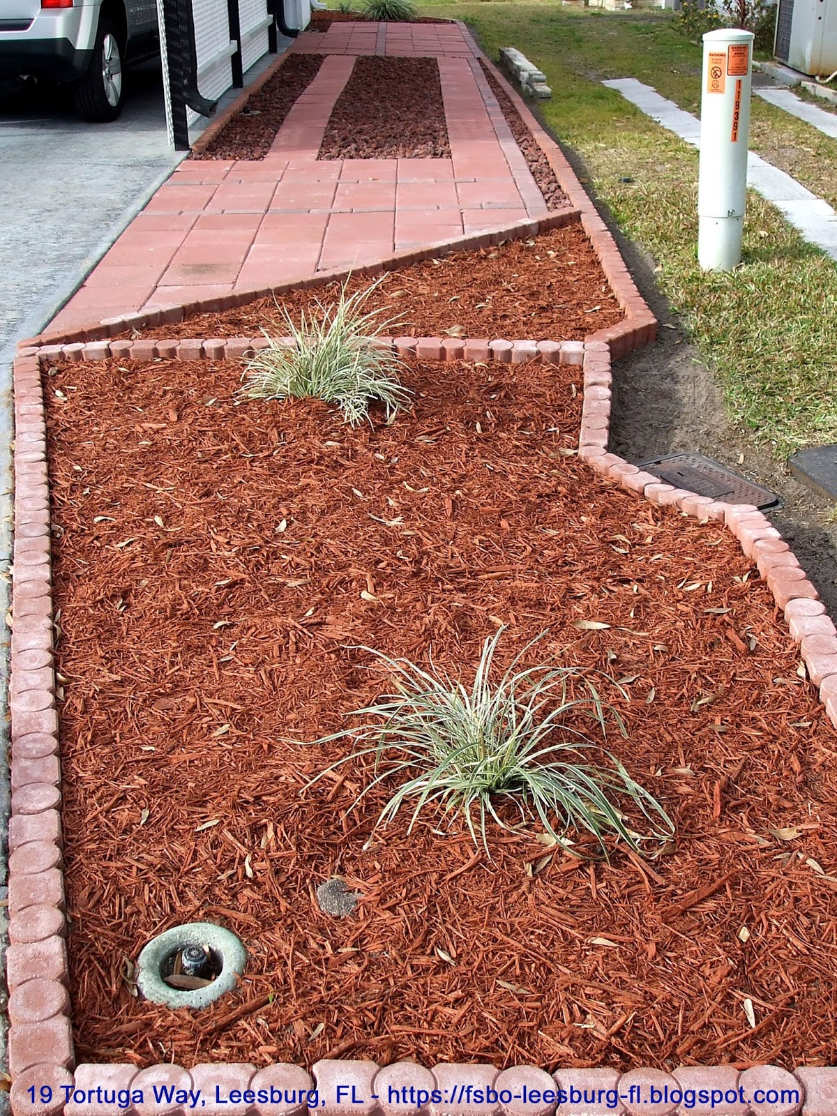 Julie Ann Brady : Blog On: Creating a Golf Cart Path in Side Yard