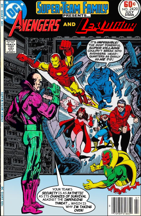 Super-Team Family: The Lost Issues!: The Avengers and Lex Luthor