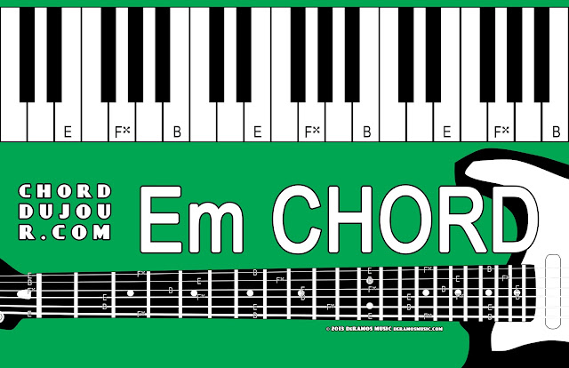 Chord du Jour: Dictionary: Em Chord