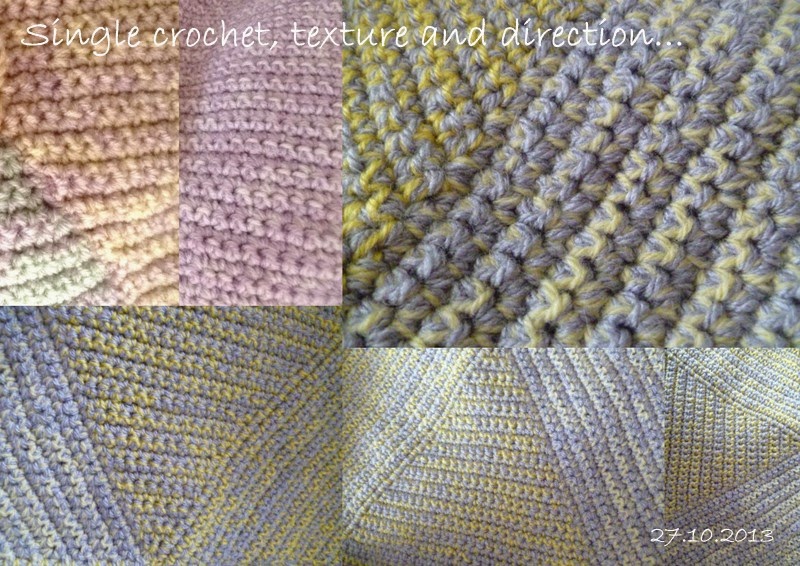 Moss Stitch How to do, Single crochet, lots of texture and not much ...