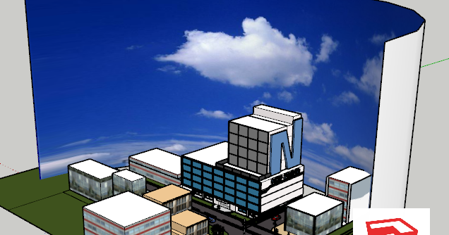 Dikasih Tahu: Download Background Langit untuk Sketchup Model
