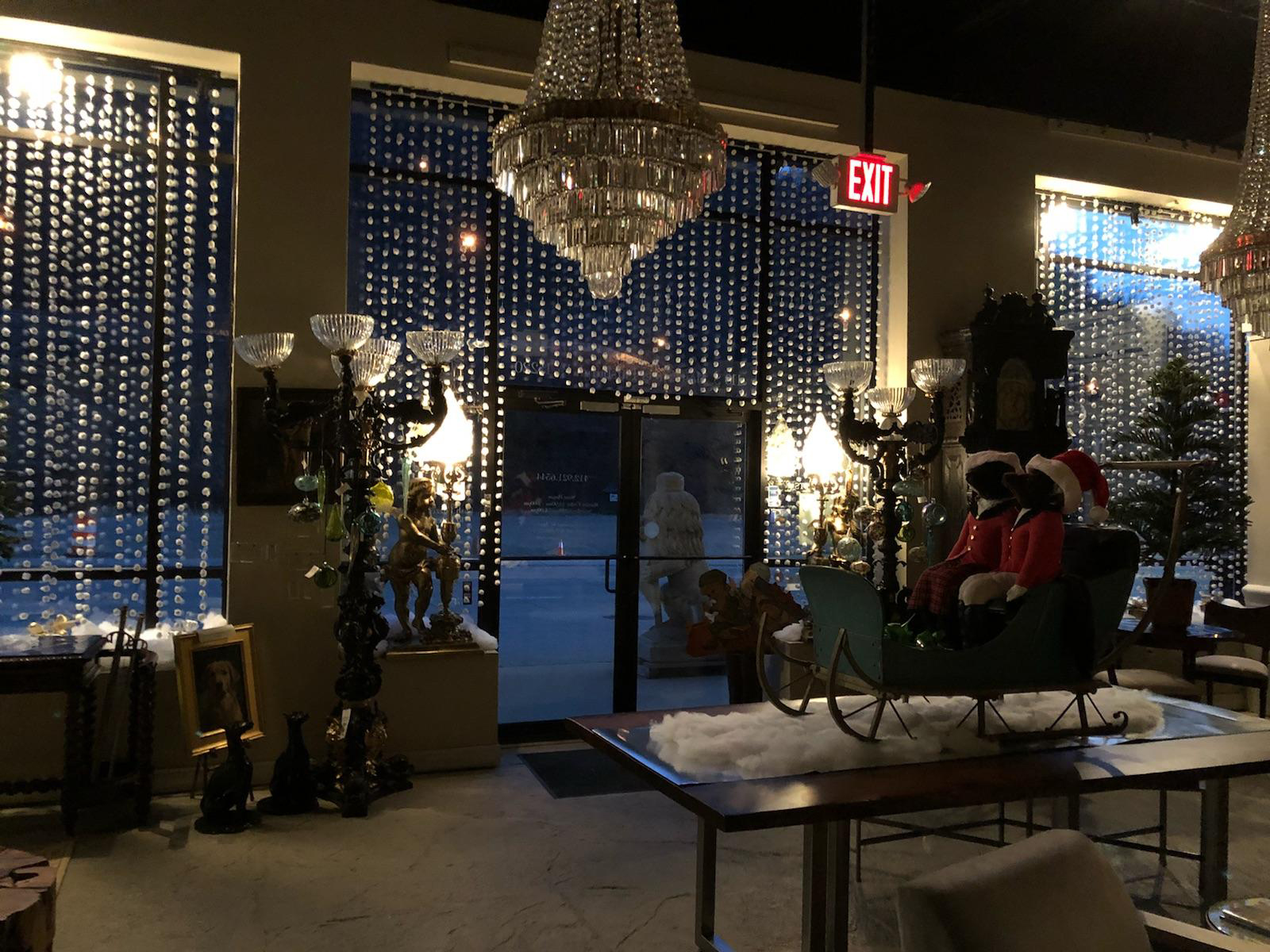 It's not snowing outside yet, but it is definitely snowing inside ...