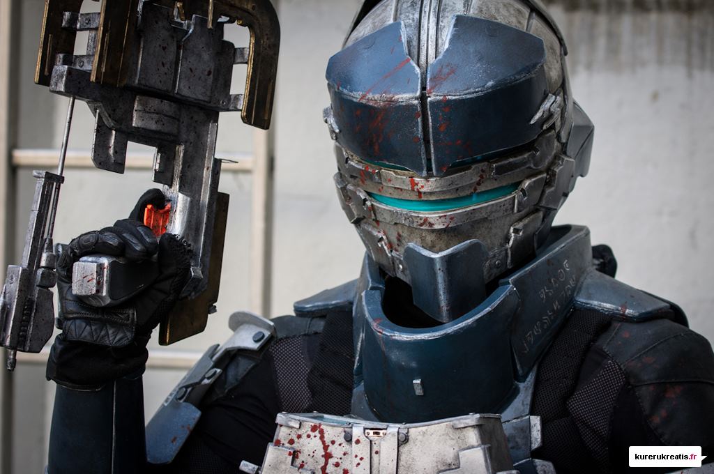 mataleone: Cosplay fantástico de Isaac Clarke de "Dead Space"