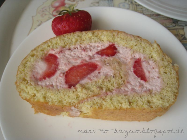 Kazuo: Erdbeerroulade