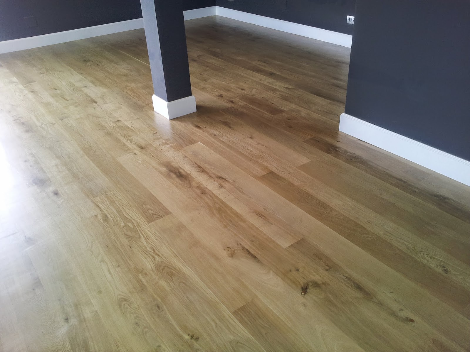 Fernando Solana Palacio: Suelos de madera roble rústico con terminación ...