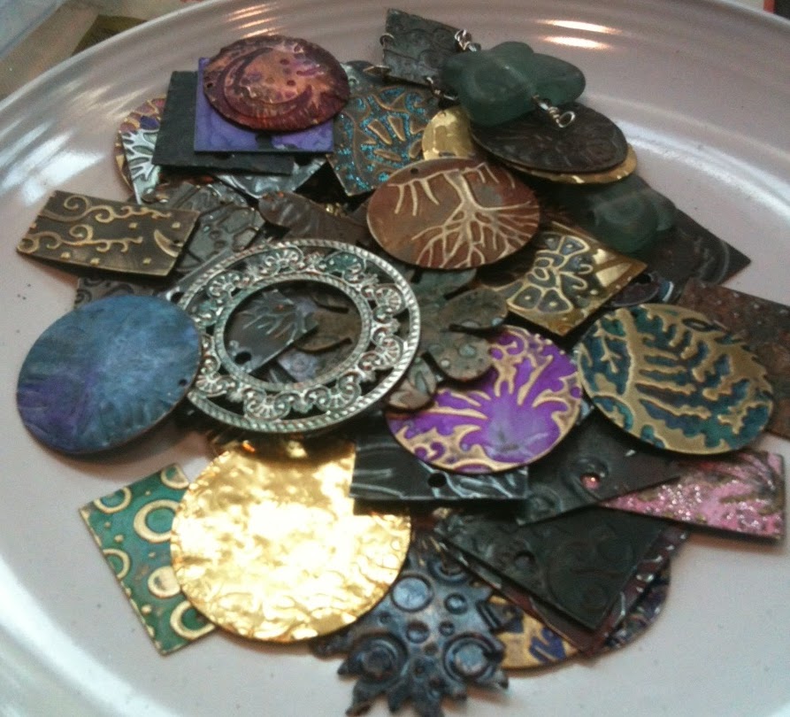 Inks: Alcohol Inks On Metal