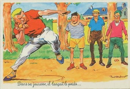 Online Petanque Store: FUNNY PETANQUE CARTOON