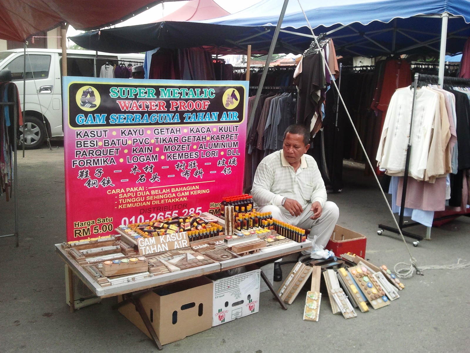 Johor Ke Terengganu.: Pasar Manir