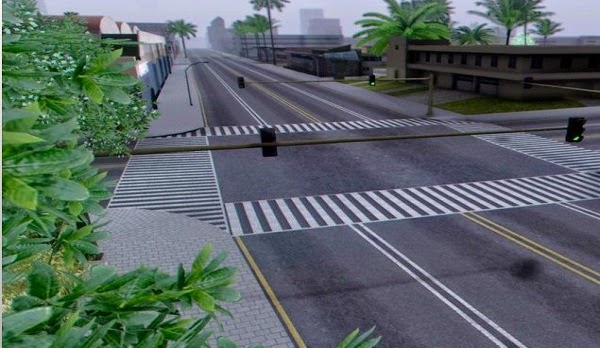 GTAIND: Texture Jalan Real