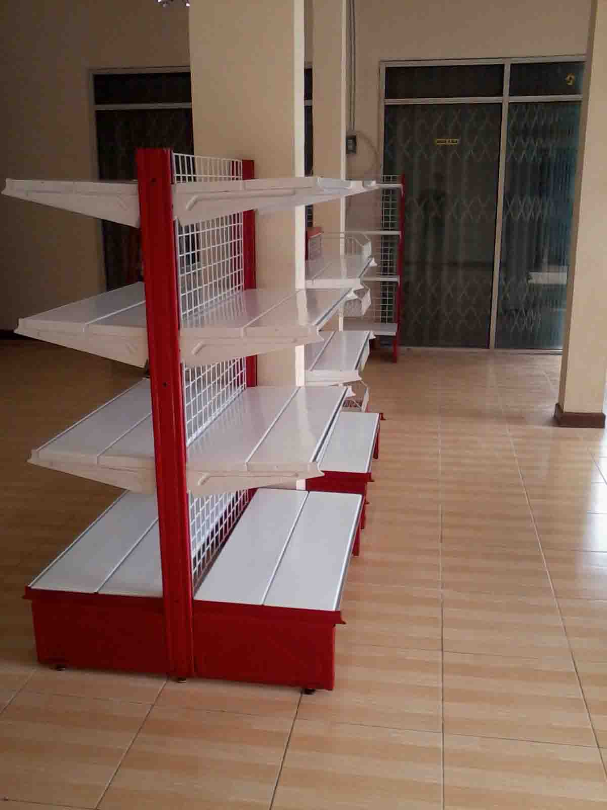 RAK GONDOLA DOUBLE ~ Karya Rak Minimarket