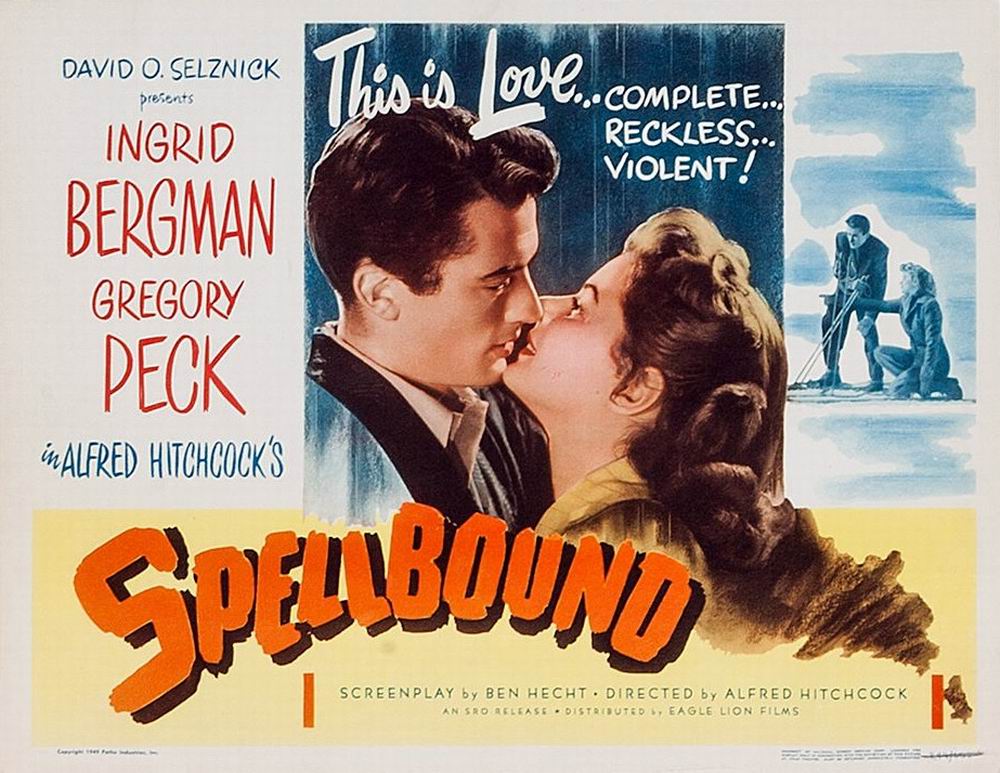 100 Years of Cinema Lobby Cards: Spellbound (1945)