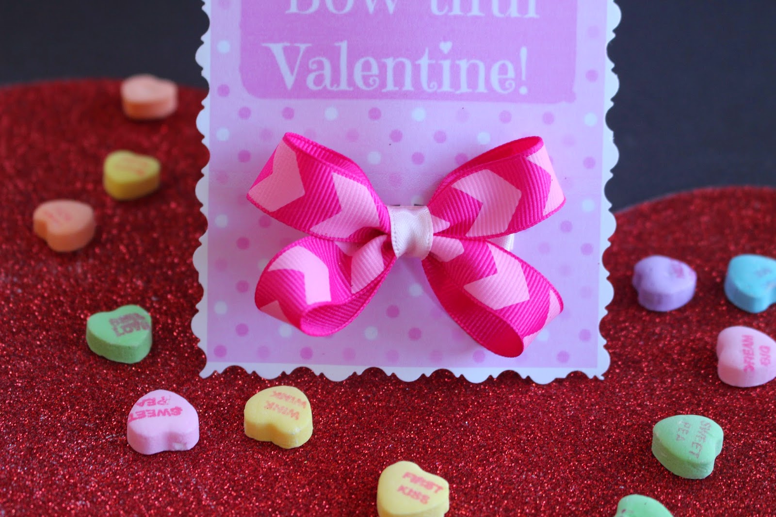 You Are A "Bow"tiful Valentine Tutorial and Printable - First Time Mom ...