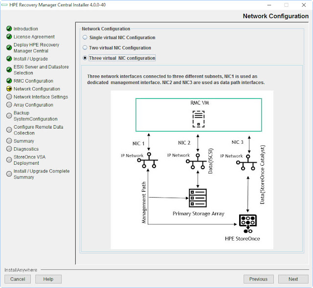 VMware Snapshots: HPE Recovery Manager Central