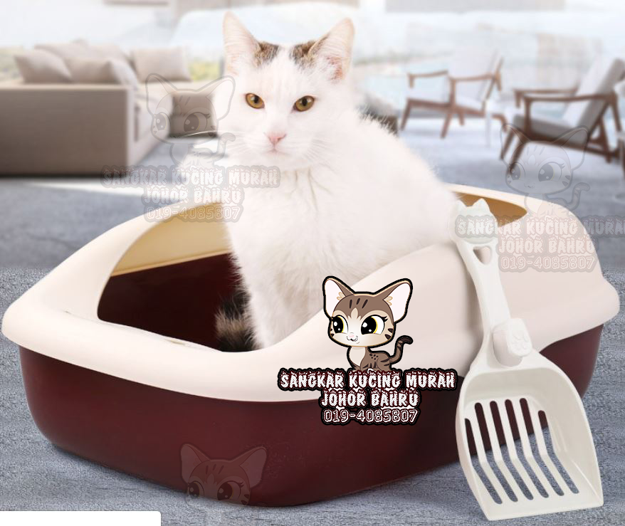 Bekas pasir kucing B - cat cage jb