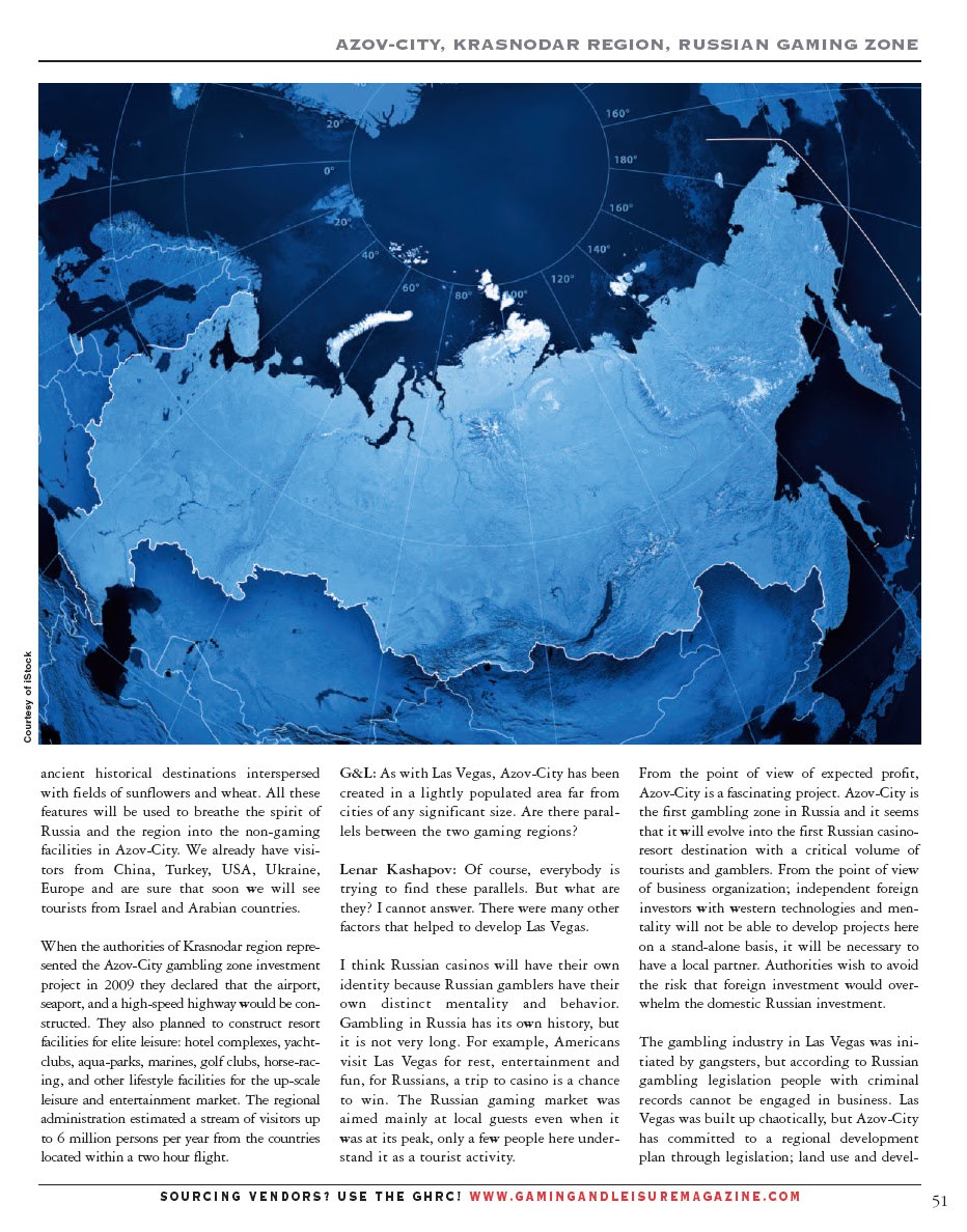 WE Travel, Leisure & Lifestyle: Russian Gaming Zone, Azov-City ...