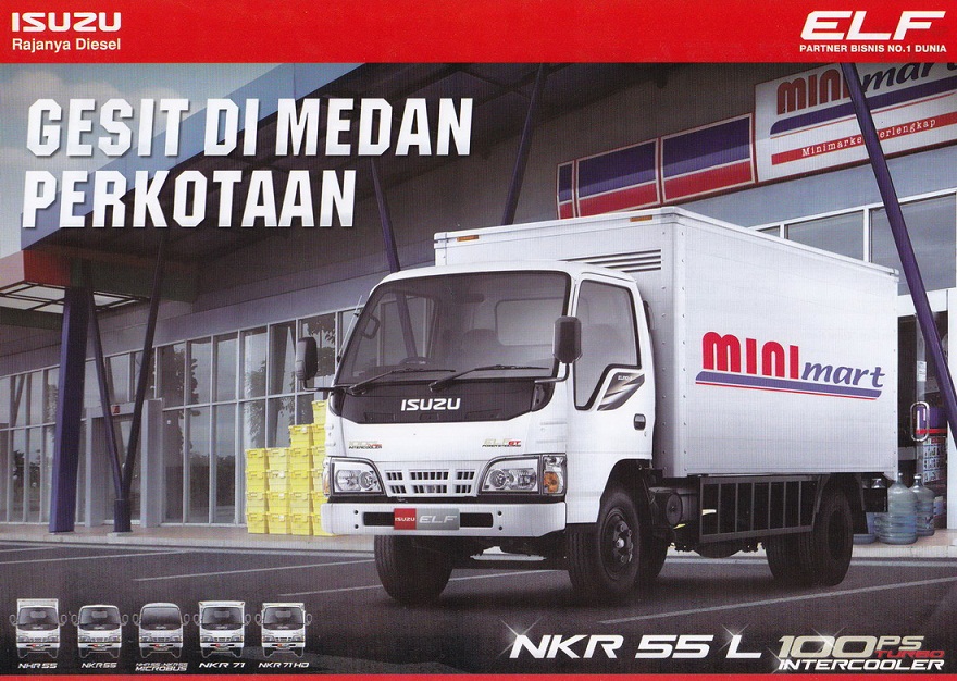 Daftar Harga Isuzu: Daftar Harga Isuzu Elf NKR 55 L CC (Chasis 6 Ban)