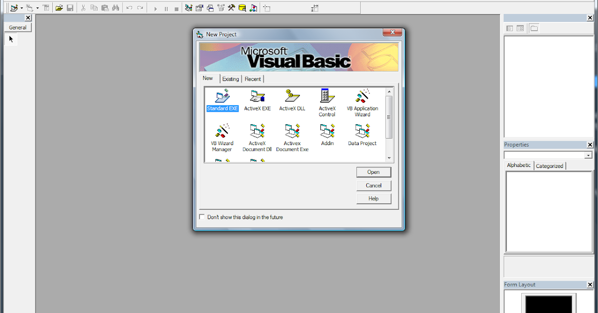 6 Komponen Dasar Visual Basic 6 - Blog Hertzer ZonE