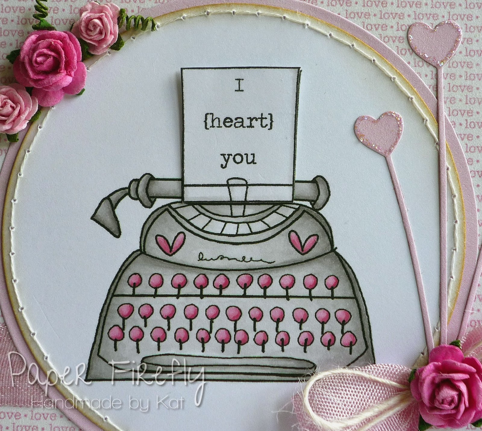 Paper Firefly: Typewriter love