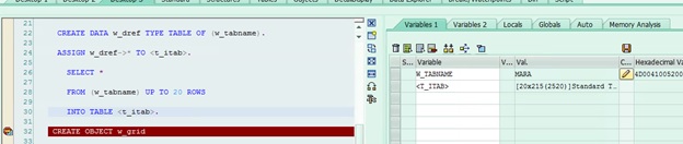 Create Access Dynamic Internal Table Sap Abap