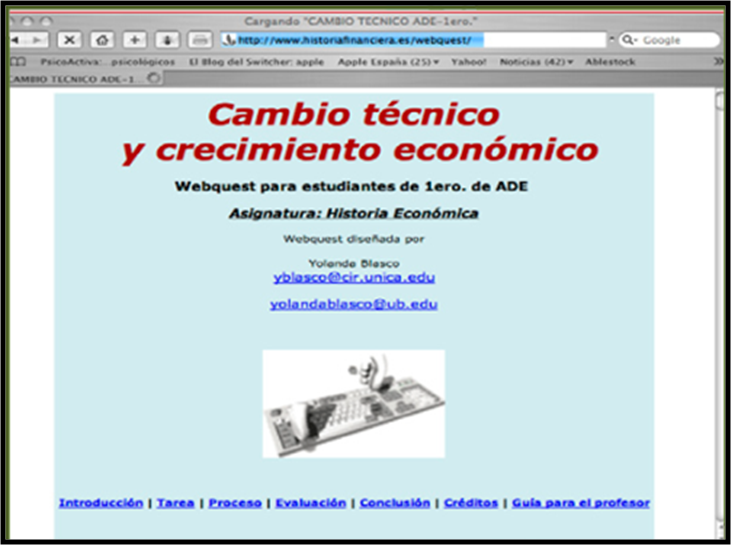 WEBQUEST: 2 ejemplos de webquest