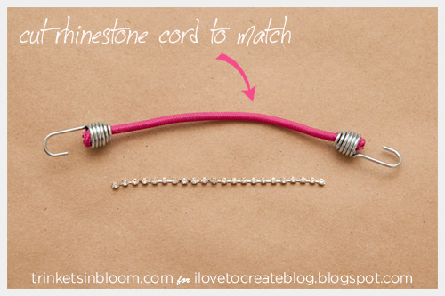 iLoveToCreate Blog: DIY Rhinestone Bungee Bracelets