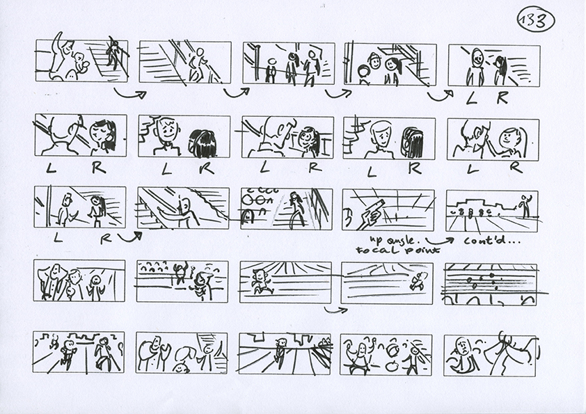 Dirk van Dulmen: Drawing from films: The Incredibles, CHECK!