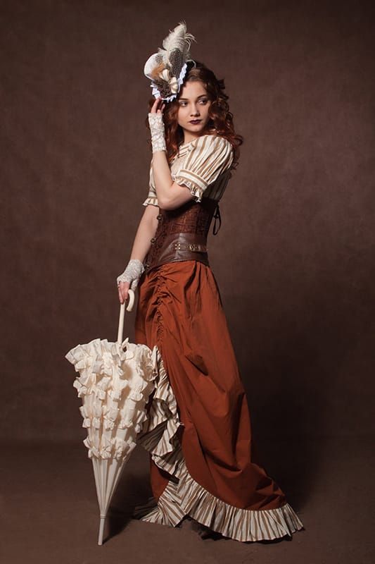 Steampunk Fashion Guide: Warm Steampunk Color Palette