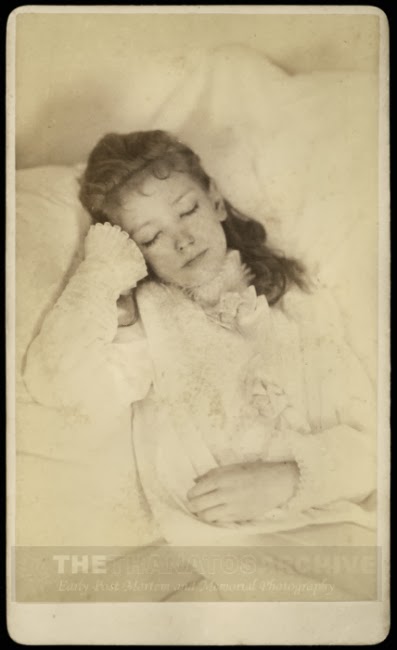 Post Mortem Photography Standing