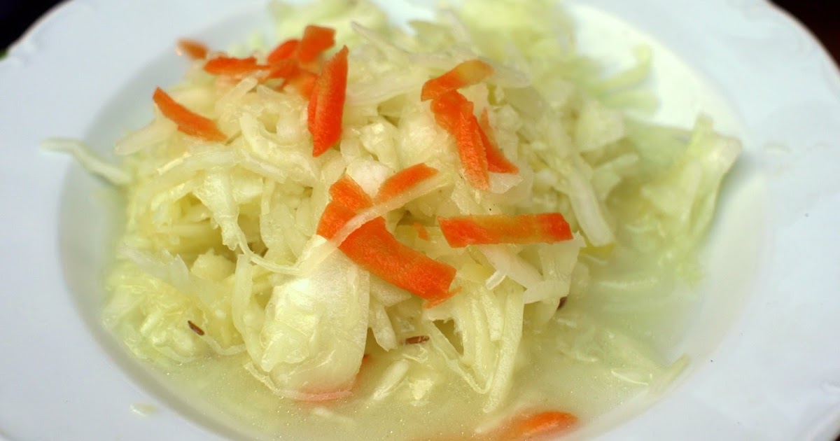 Kookkuns: Duitse koolslaai / German Coleslaw