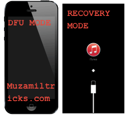 How to Put Your iPhone into DFU Mode & in RECOVERY Mode in Simplest ...