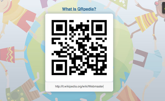 QR CODE ITALY: QR Code e WIKIPEDIA – Un nuovo servizio multilingua