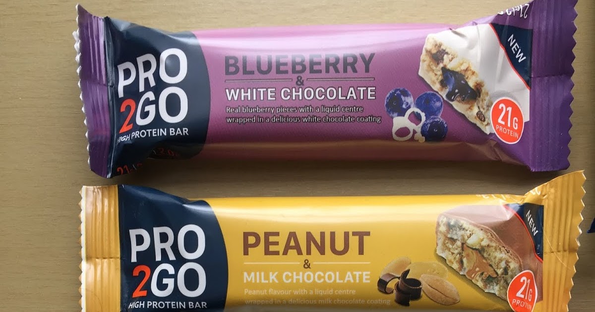 Pro2Go High Protein Bars Range