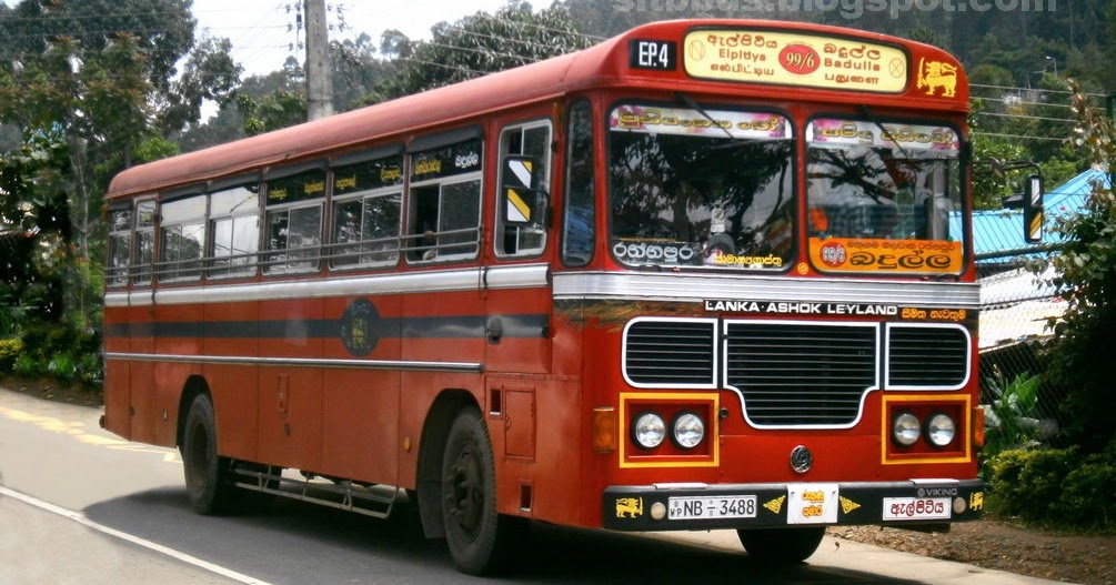 SLTB buses - ශ්‍රී ලංගම බස්: Ashok Leyland Viking 210 Turbo bus from ...