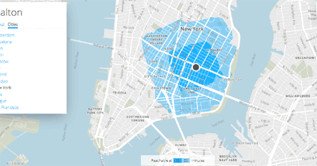 Maps Mania: Where could you walk in ten minutes?