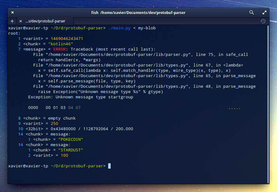Protobuf Inspector Tool To Reverse Engineer Protocol Buffers With Unknown Definition