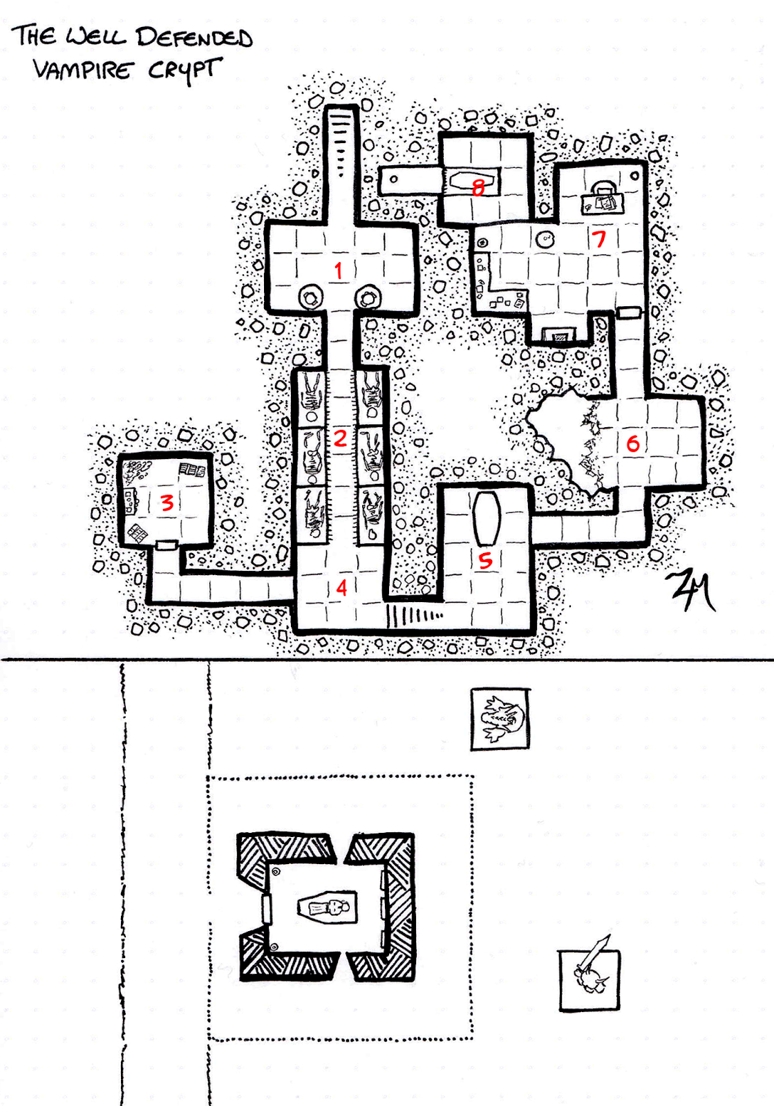 Lost Atlases: The Well-defended Vampire Crypt
