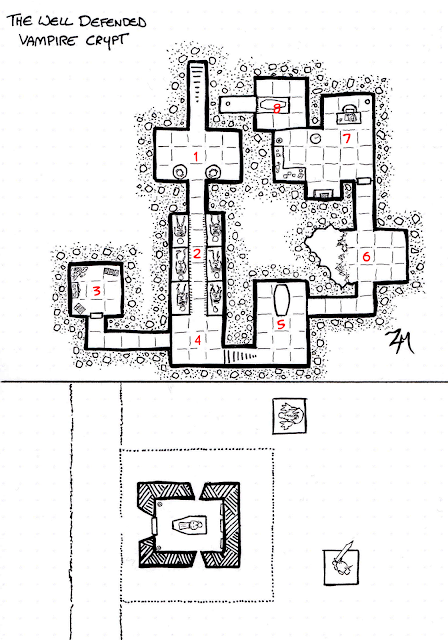Lost Atlases: The Well-defended Vampire Crypt