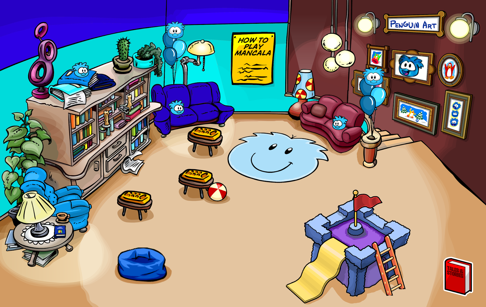 Club Penguin Secrets: Club Penguin Customs - Puffle Party (Part 1)