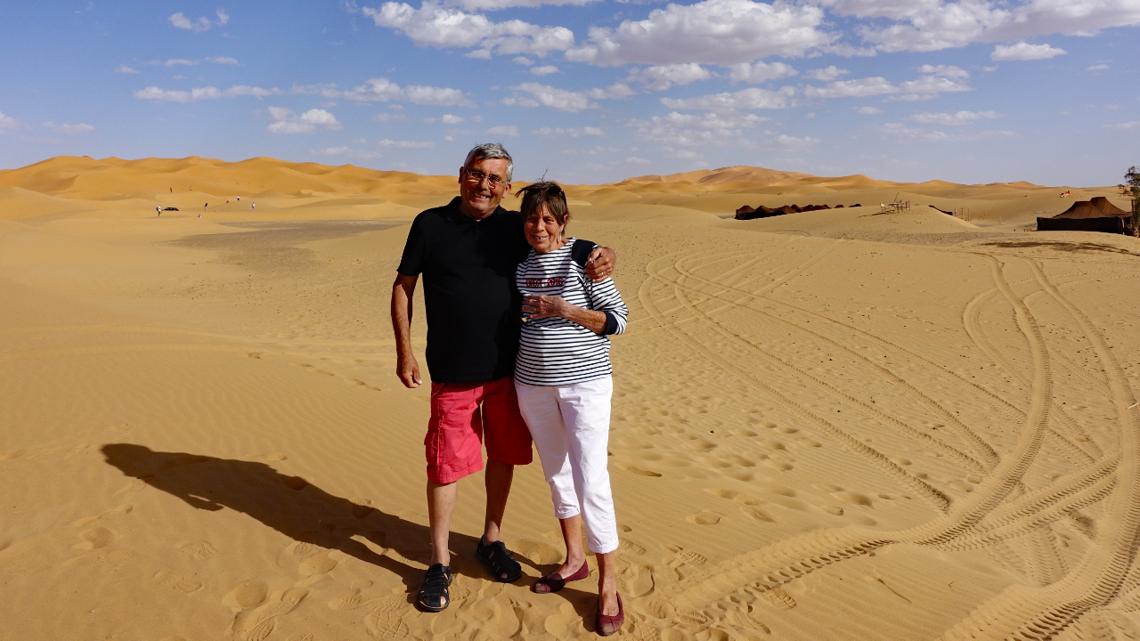 Tandem en Europe: Désert du Sahara, regs et ergs